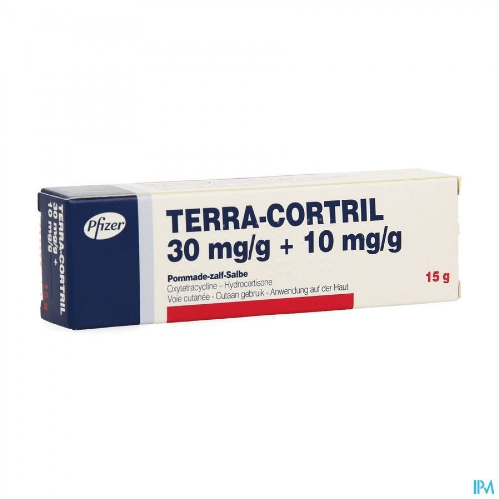 Terra-cortril Ung. Derm. 15g | Apotheek Bouckaert