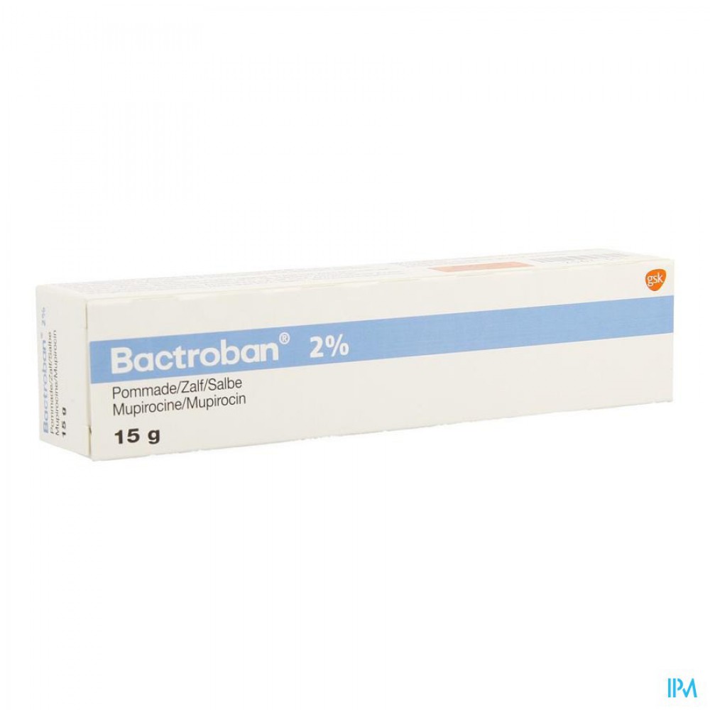 Bactroban Pomm Derm 2% Tube 15g | Apotheek Bouckaert