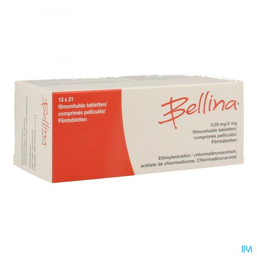 Bellina 0,03mg/2mg Comp 13 X 21 | Apotheek Bouckaert