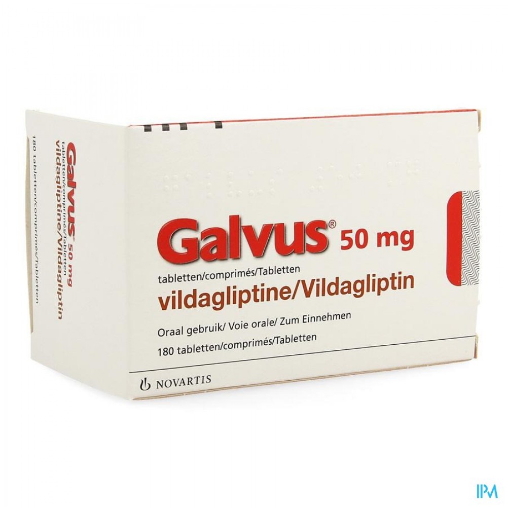 Galvus 50mg Tabl 180 X 50mg | Apotheek Bouckaert
