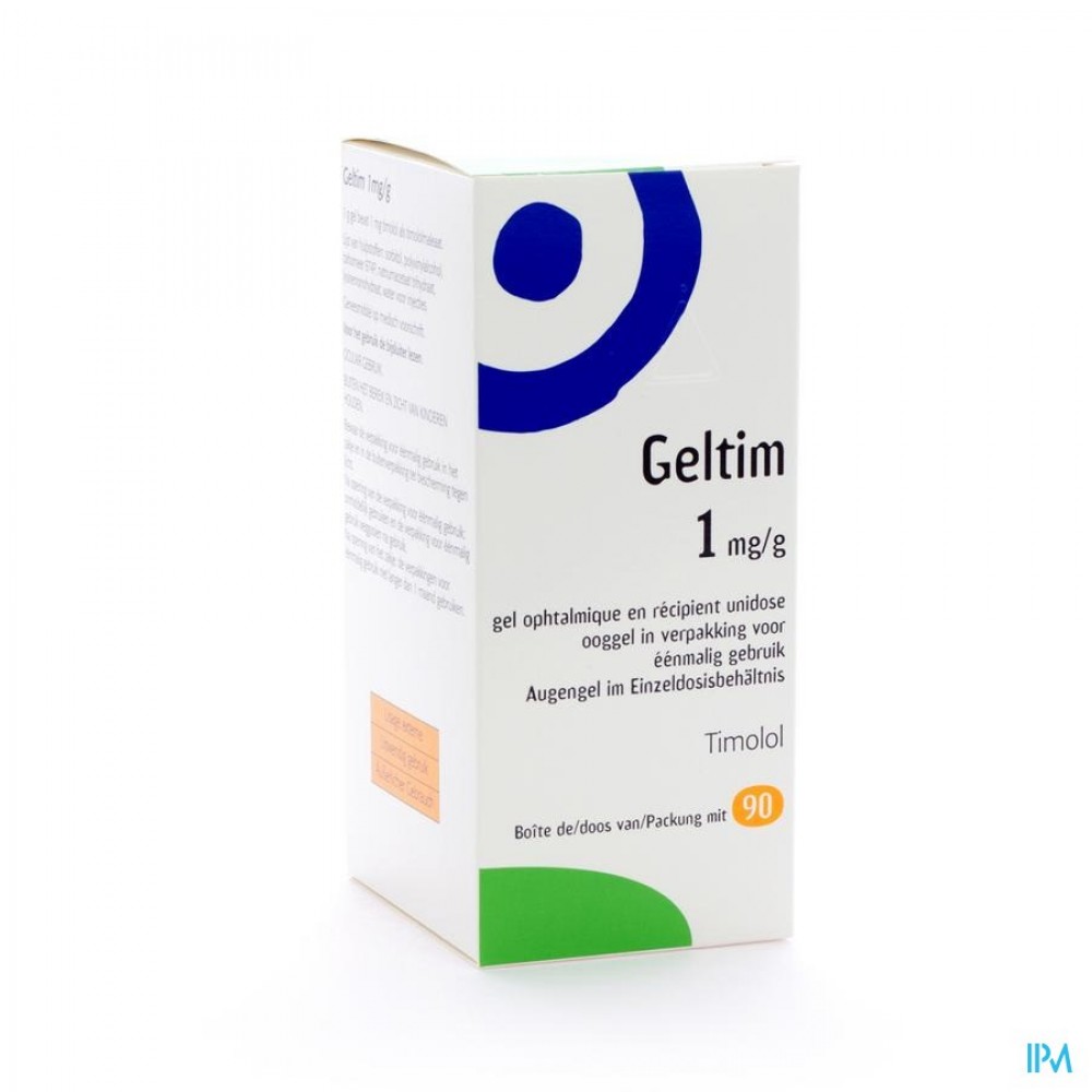 Geltim 1mg/ml Ooggel 90 Ud | Apotheek Bouckaert