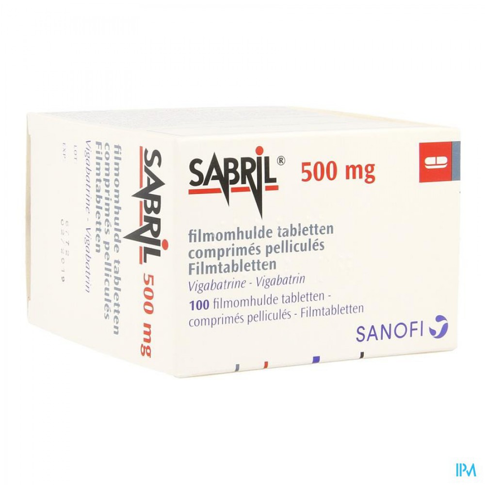 Sabril Comp 100 X 500mg | Apotheek Bouckaert