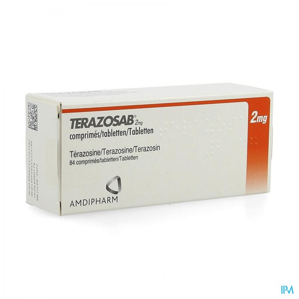 Terazosab Comp 84 X 2mg | Apotheek Bouckaert