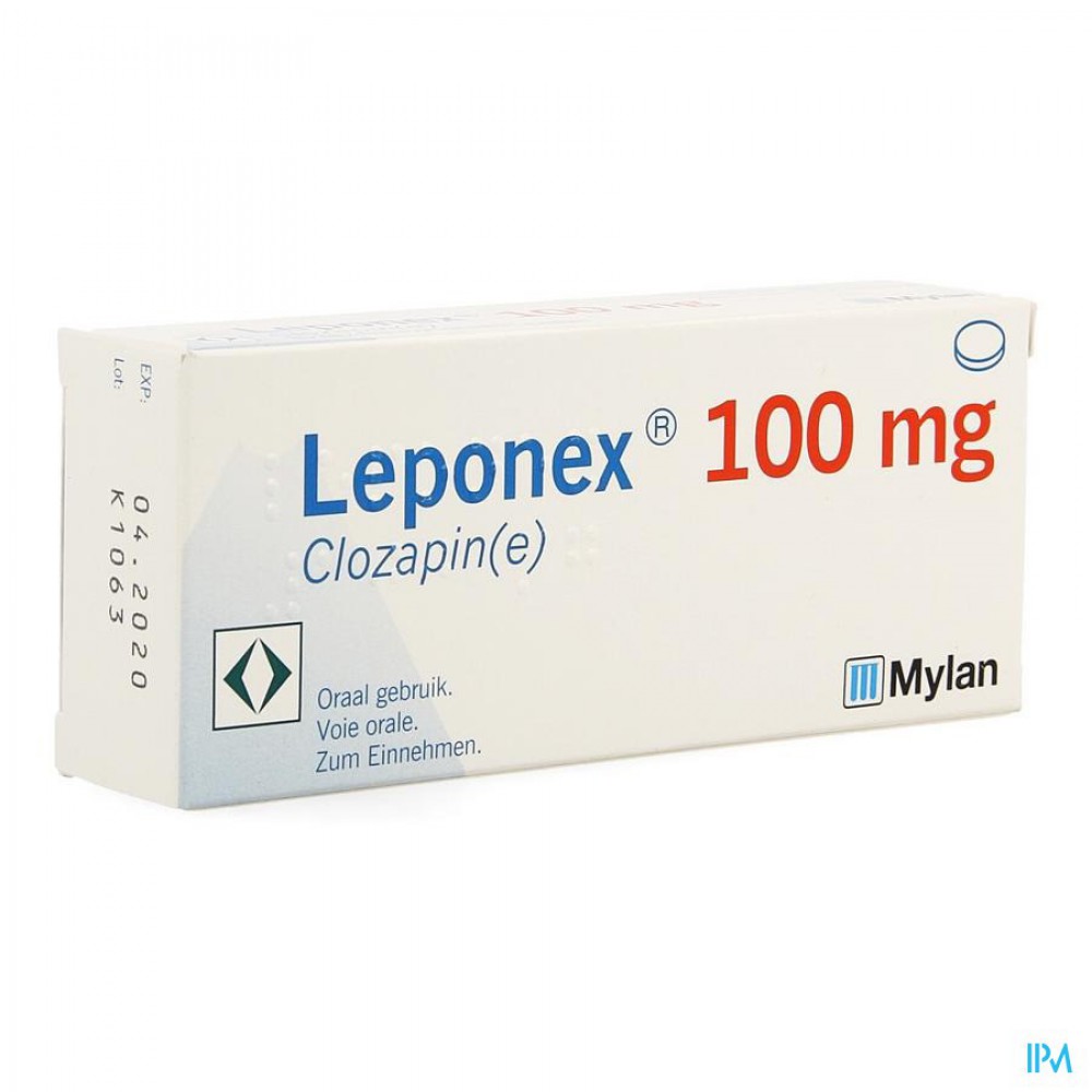 Leponex Comp Sec 30x100mg | Apotheek Bouckaert