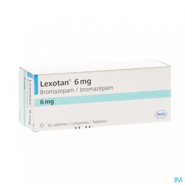 Lexotan 6mg Comp 50x 6mg | Apotheek Bouckaert
