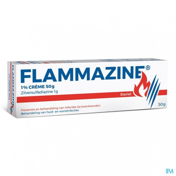 Flammazine 1% Creme 1 X 50g | Apotheek Bouckaert