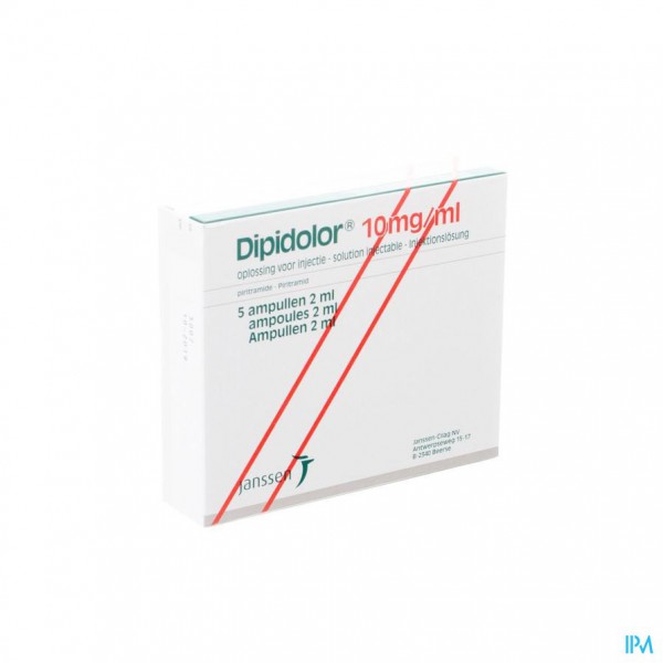 Dipidolor Amp Inj 5x20mg/2ml | Apotheek Bouckaert